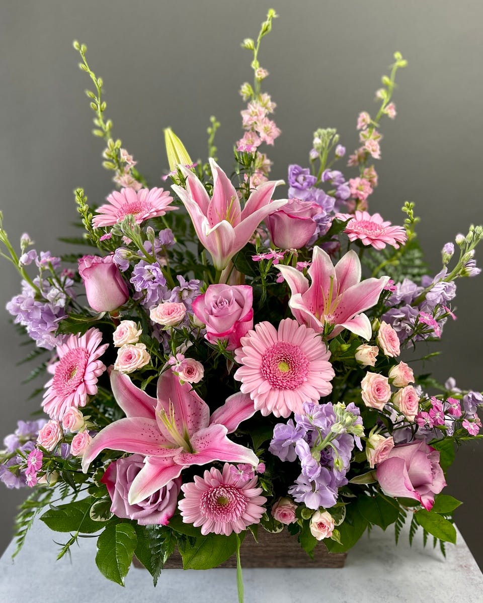 Sweetness Basket | Sympathy Flowers Delivered (MD) WildFlower Stem + Sundry